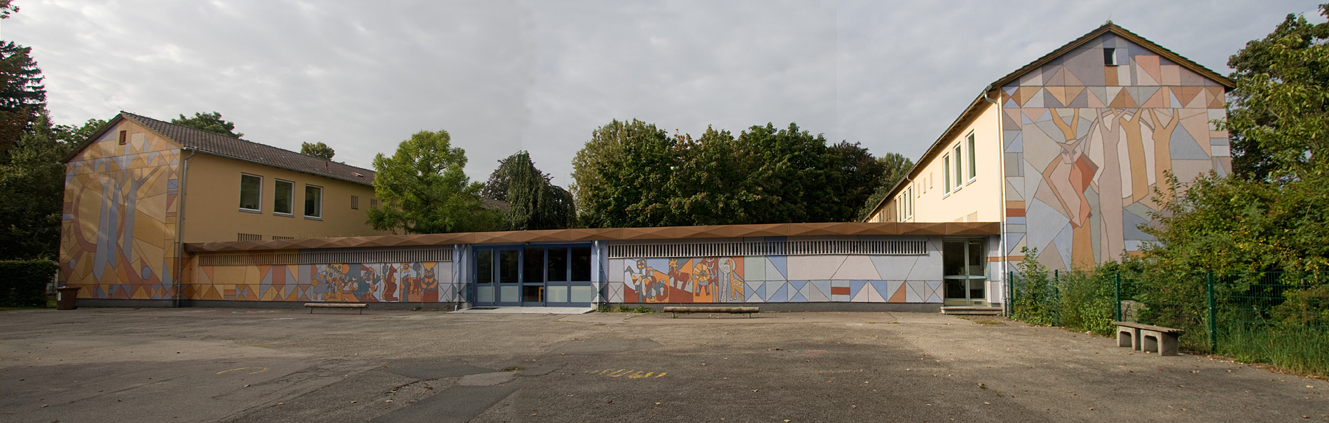 School Mural in Augsburg